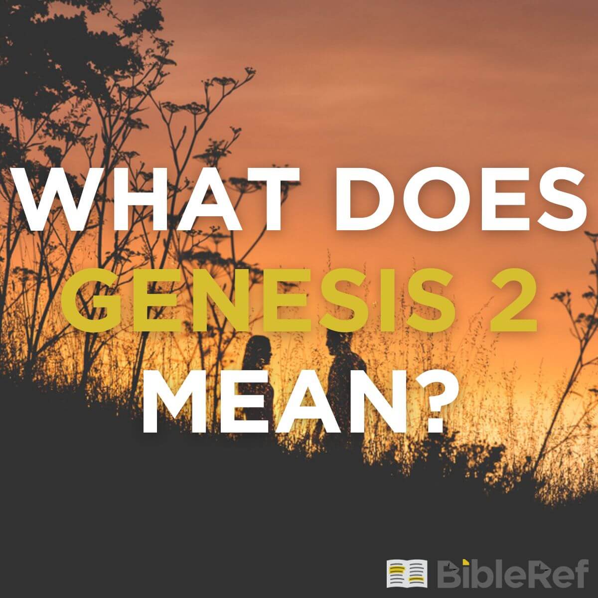 What does Genesis chapter 2 mean? | BibleRef.com