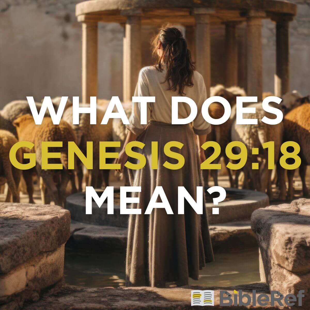 What does Genesis 29:18 mean? | BibleRef.com