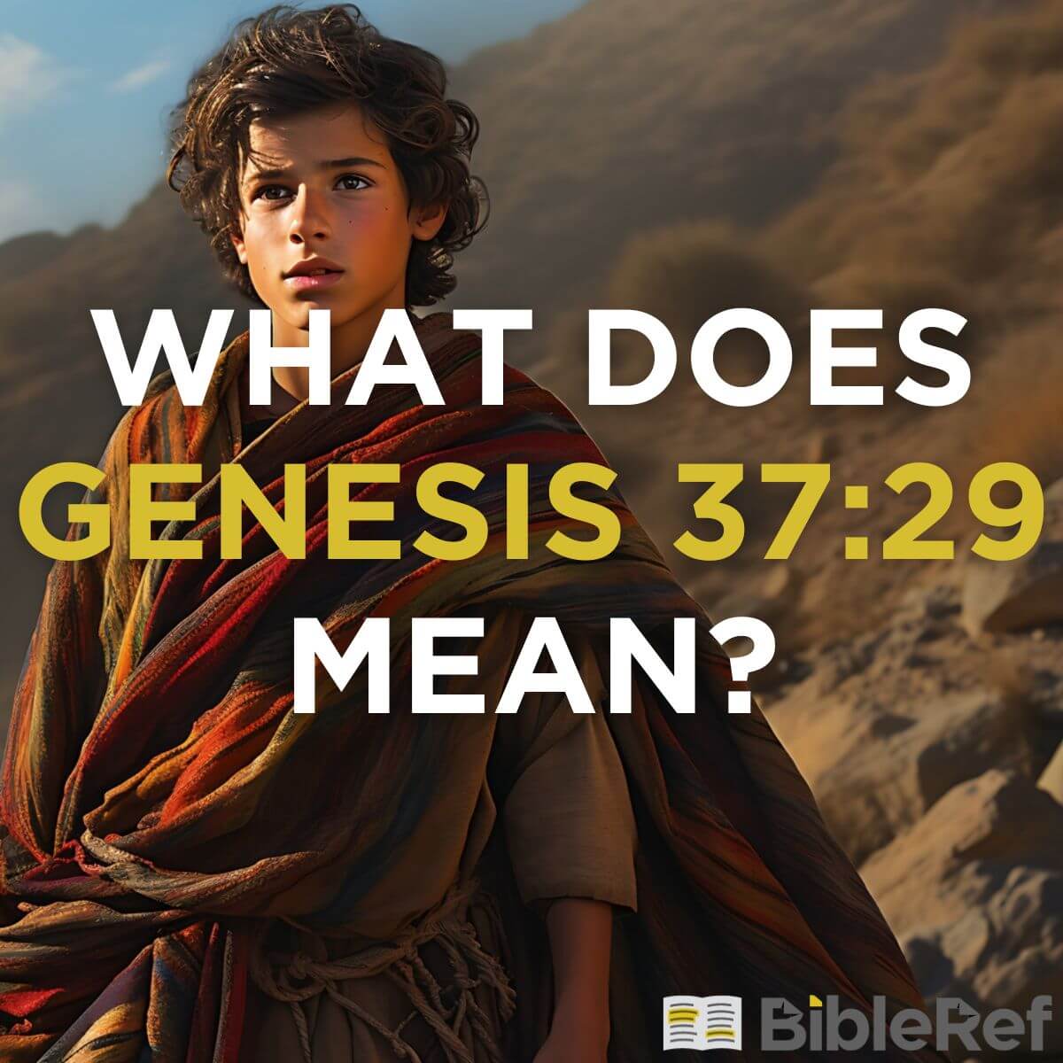 What does Genesis 37:29 mean? | BibleRef.com