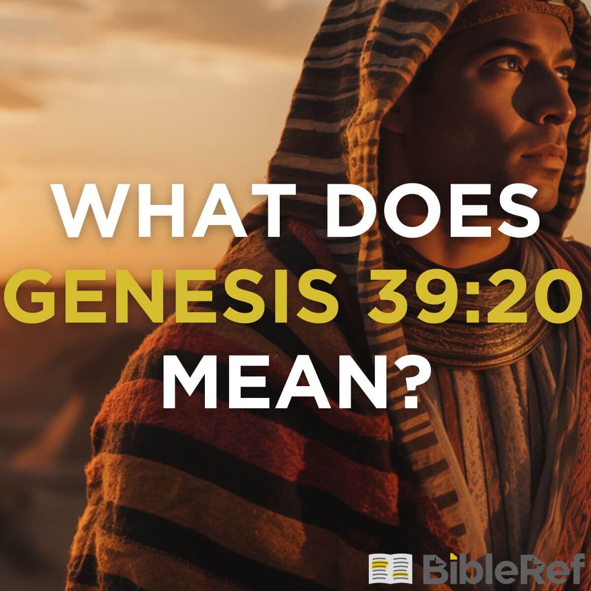 What does Genesis 39:20 mean? | BibleRef.com