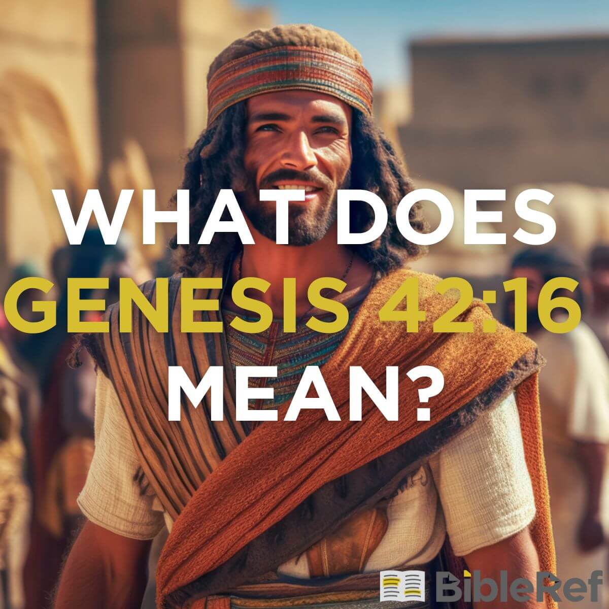 What does Genesis 42:16 mean? | BibleRef.com