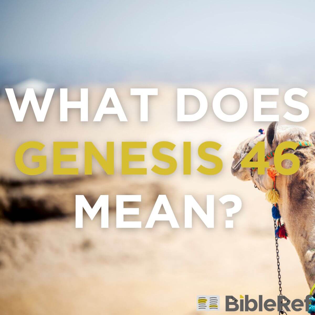 What does Genesis chapter 46 mean? | BibleRef.com