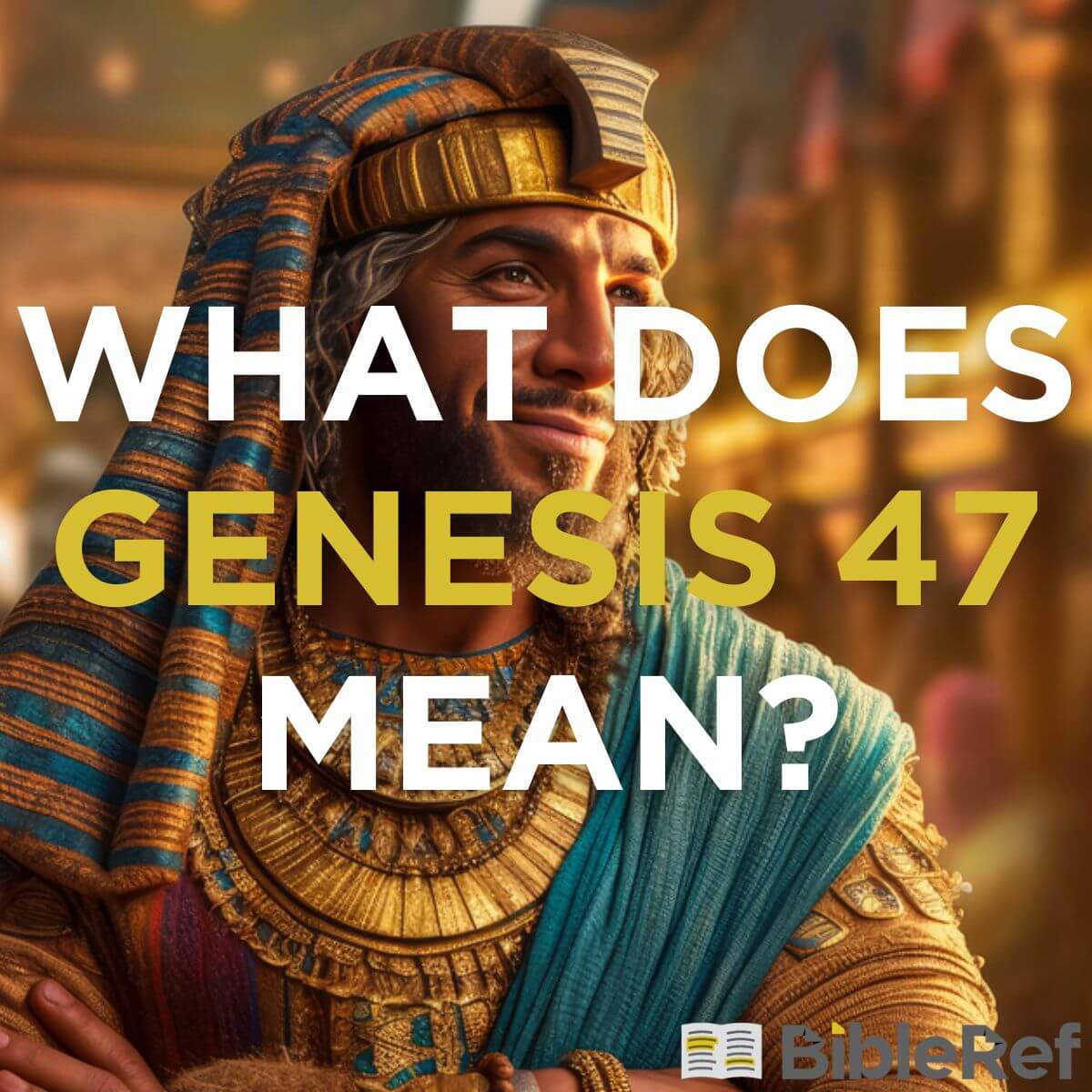 What does Genesis chapter 47 mean? | BibleRef.com