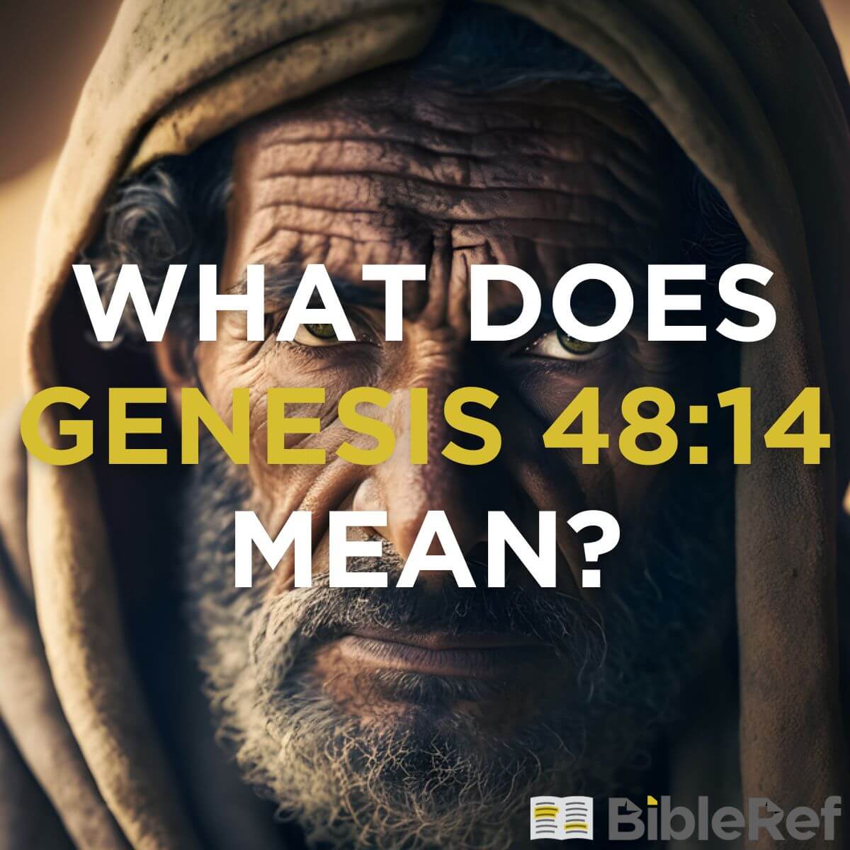 What does Genesis 48:14 mean? | BibleRef.com